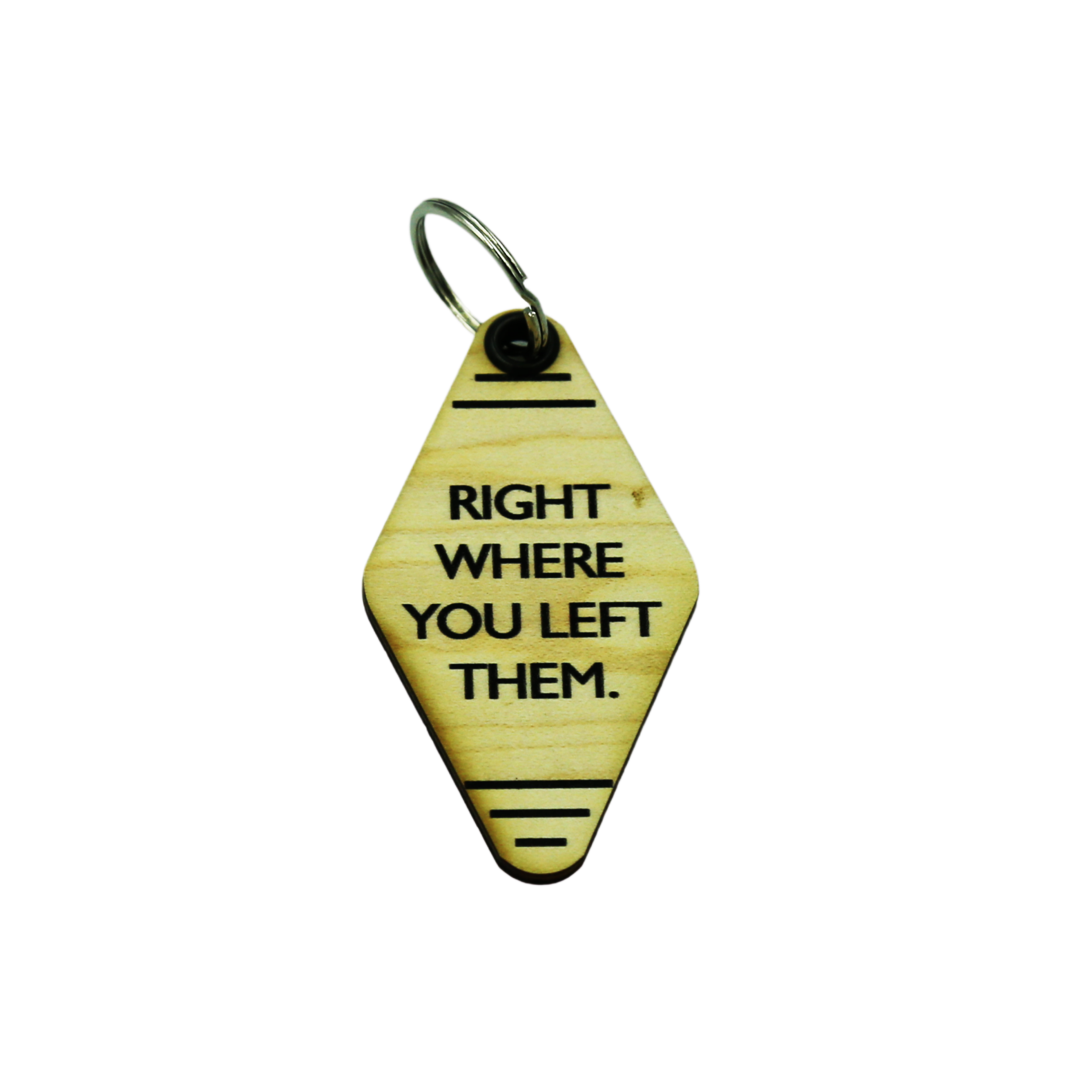 Funny Keychains - Right Where You Left Them | Simplicity by Shelyn ...